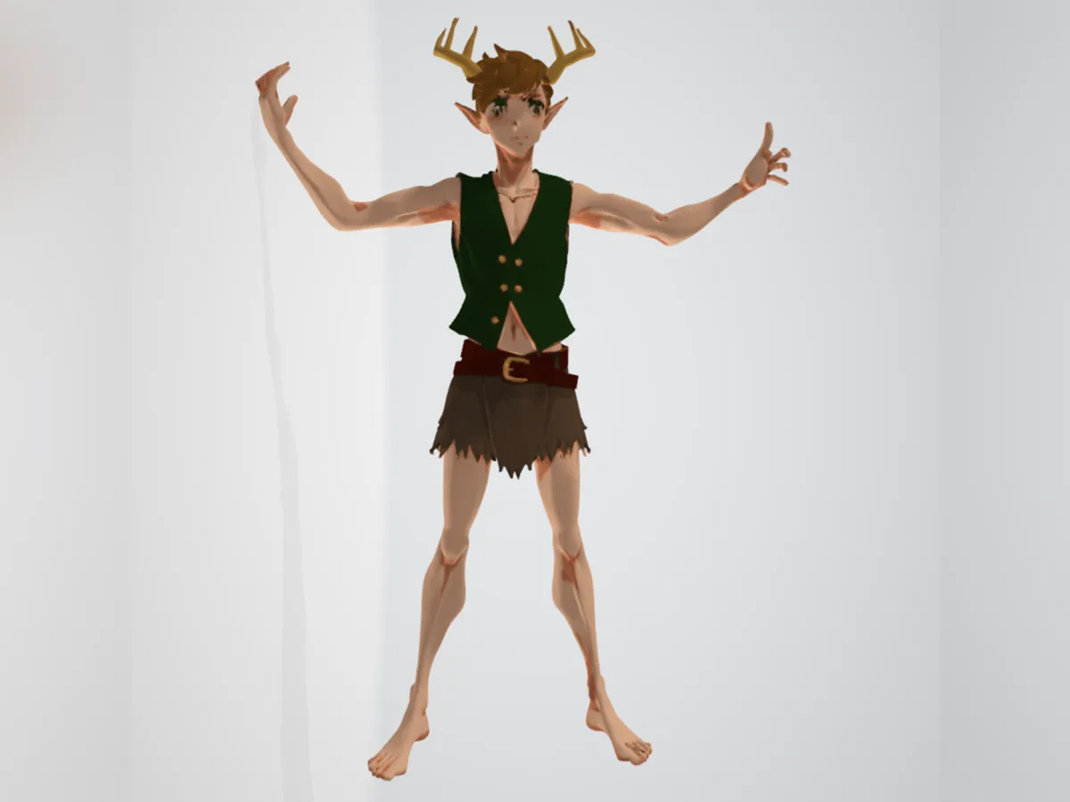 T-Pose Elf (AI Generated) by Tom.Gannon MakerWorld: Download Free 3D Models