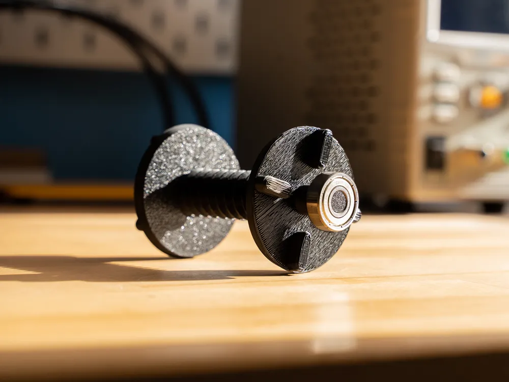 Low Friction Filament Spool Holder by Rolfvanr MakerWorld: Download ...