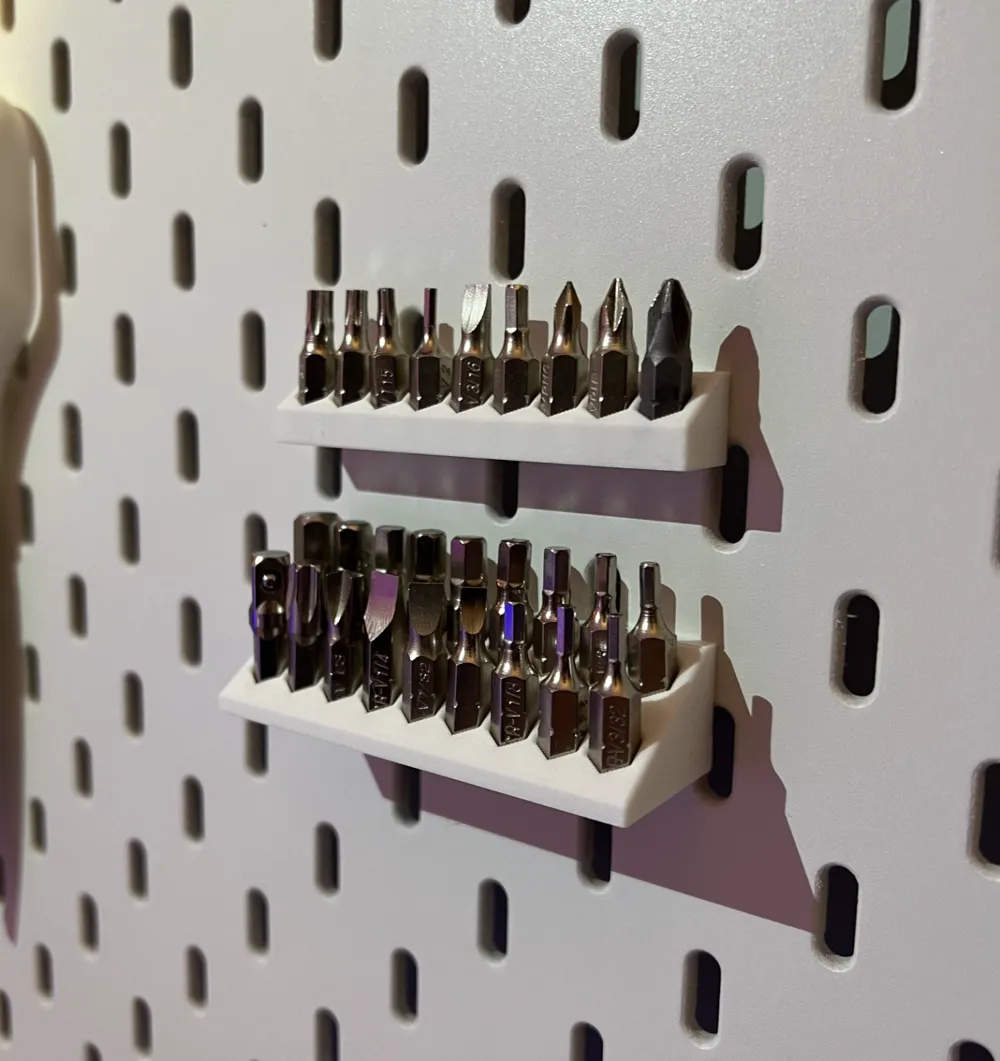 Skadis Hex Bit Holder by 3D Accessory - MakerWorld