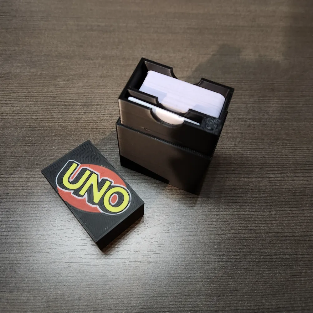 Uno Go Travel Game Box by recspeak MakerWorld: Download Free 3D Models