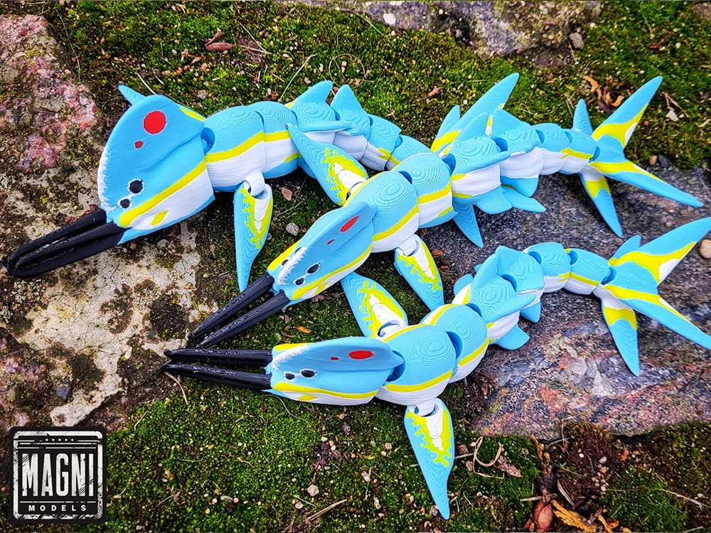 Articulated Crested Reaper - Subnautica by MagniModels MakerWorld ...