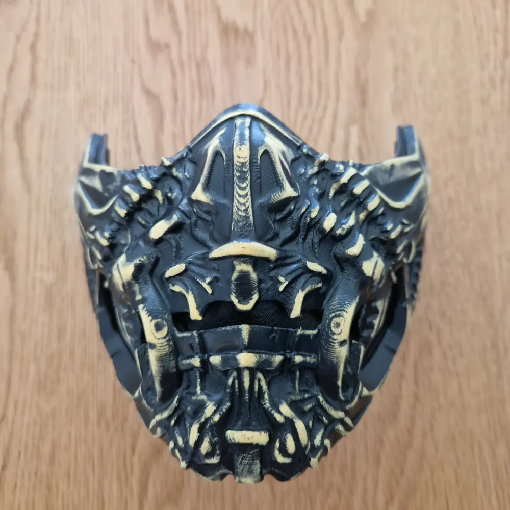 Scorpion's Mask from Mortal Kombat 2 movie - Free 3D Print Model ...