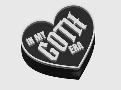 Cute Gothic Straw Decoration by Proxi - MakerWorld