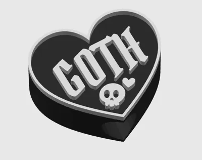 Cute Gothic Straw Decoration by Proxi - MakerWorld