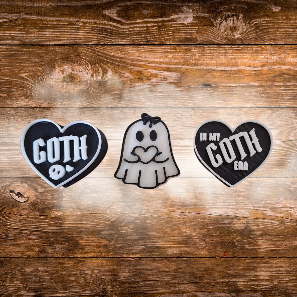 Cute Gothic Straw Decoration by Proxi MakerWorld: Download Free 3D Models