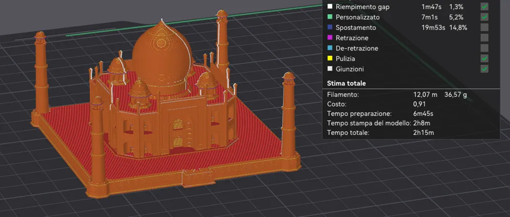 Taj-mahal by Vittorino - MakerWorld