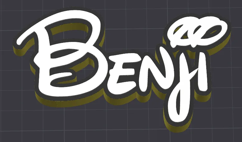 Benji >Font Disney