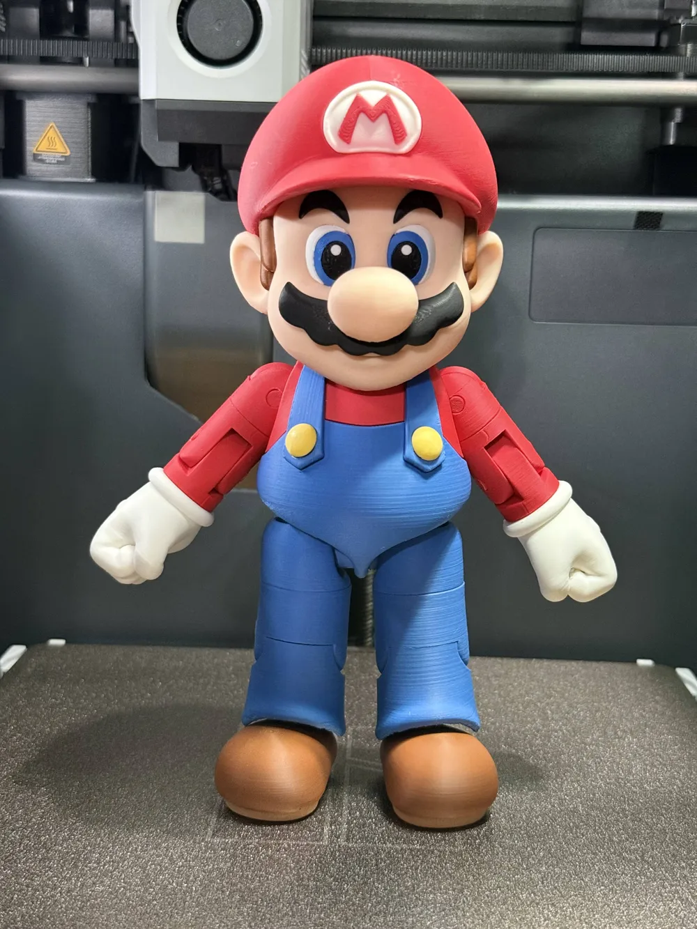Super Mario - Action Figure - Free 3D Print Model - MakerWorld