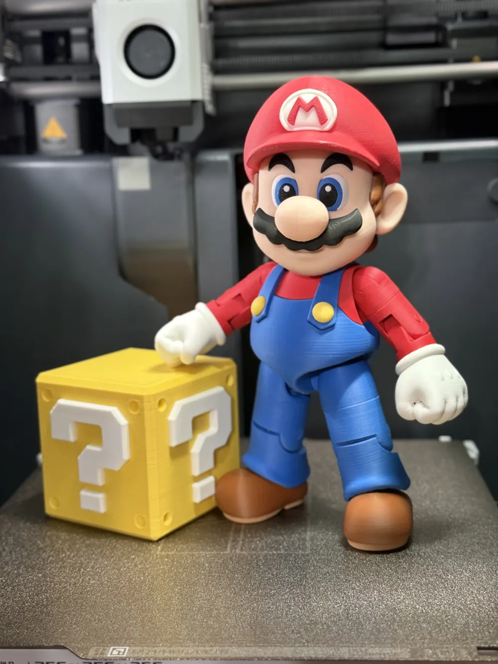 Super Mario - Action Figure - Free 3D Print Model - MakerWorld