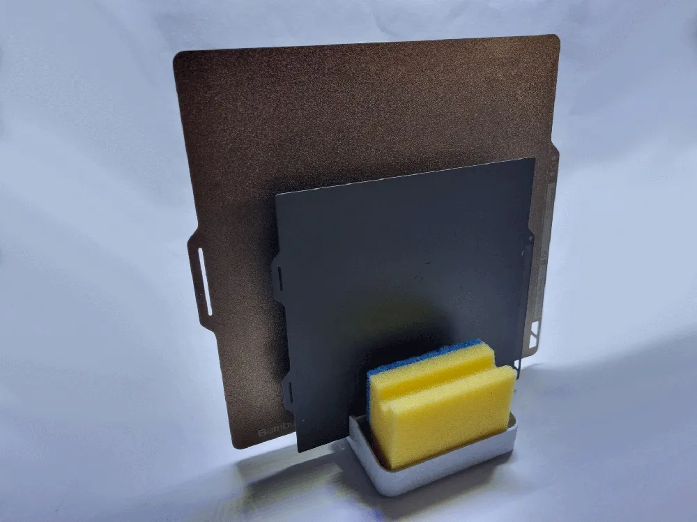 Build Plate Cleaning Station - Free 3D Print Model - MakerWorld