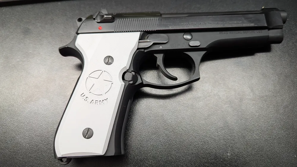 Beretta Grips Custom USA Flag and US ARMY - Free 3D Print Model ...