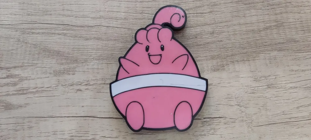 Happiny Wall Art by Sitsero - MakerWorld