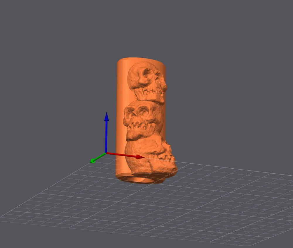 Bic Skull Stack Sleeve Remixed by Mr Potato - MakerWorld