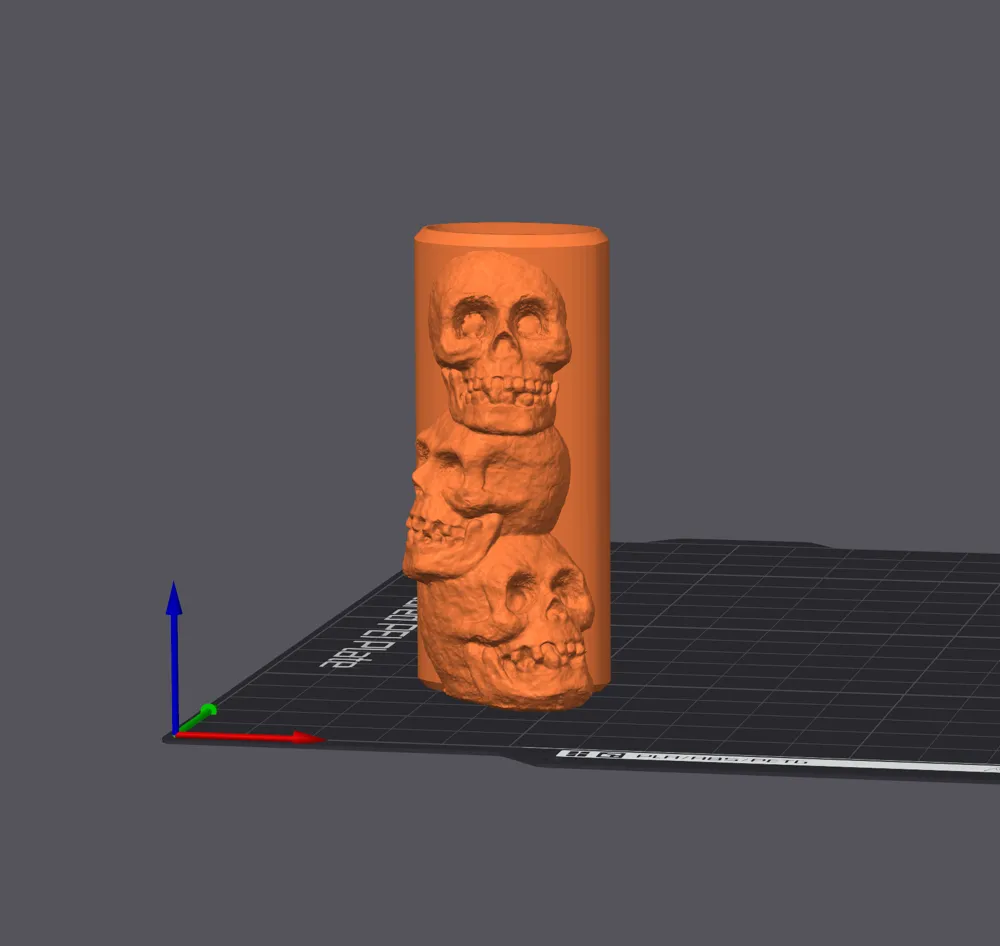 Bic Skull Stack Sleeve Remixed by Mr Potato - MakerWorld