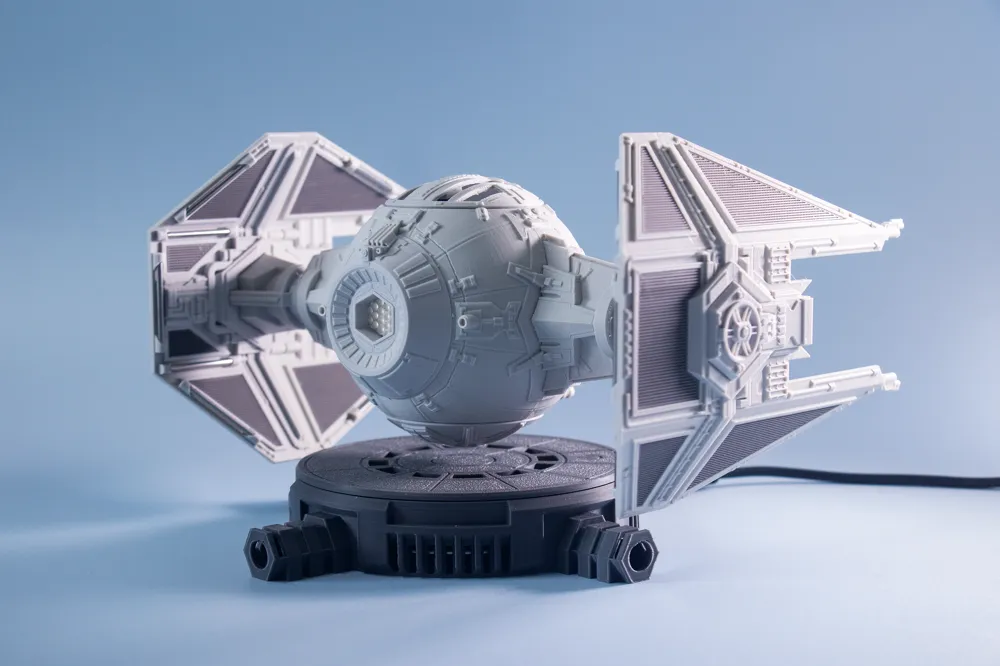 TINY TIE INTERCEPTOR by REXXU MakerWorld: Download Free 3D Models