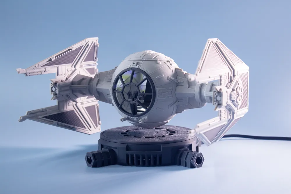 TINY TIE INTERCEPTOR (Maglev Display) by REXXU MakerWorld: Download ...
