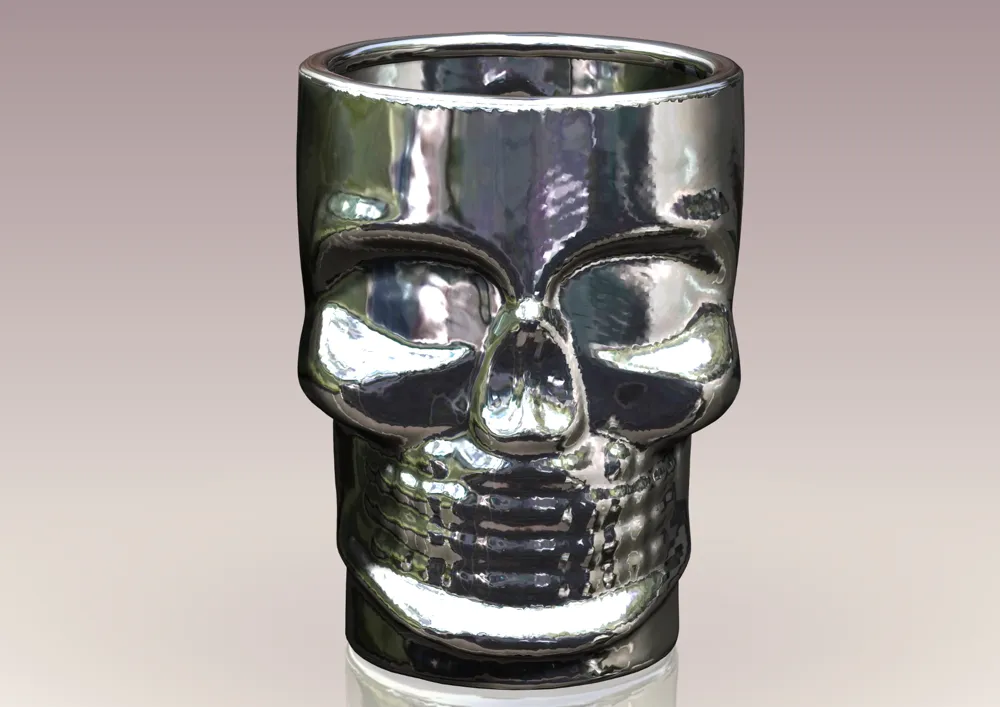 Suporte de Caneca Caveira por 3DXAV MakerWorld: Baixe modelos 3D gratuitos