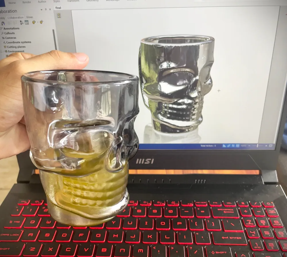 Suporte de Caneca Caveira por 3DXAV MakerWorld: Baixe modelos 3D gratuitos