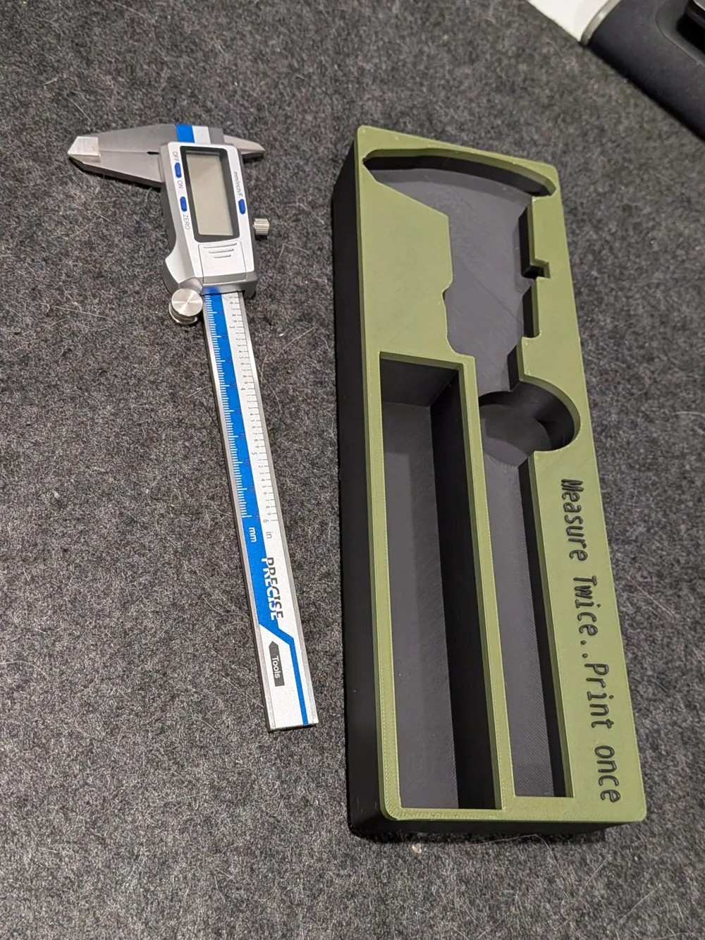 Gridfinity Electronic Caliper Storage - Free 3D Print Model - MakerWorld