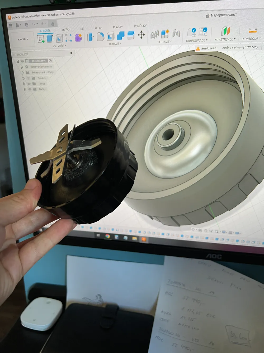 ETA Blendic center part by DiegoCZ - MakerWorld