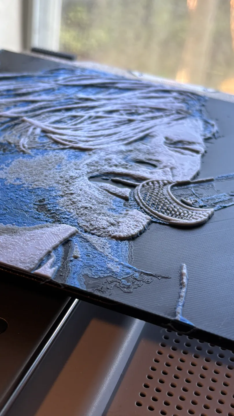 Kurt Cobain Hueforge by Sean Ryle MakerWorld: Download Free 3D Models