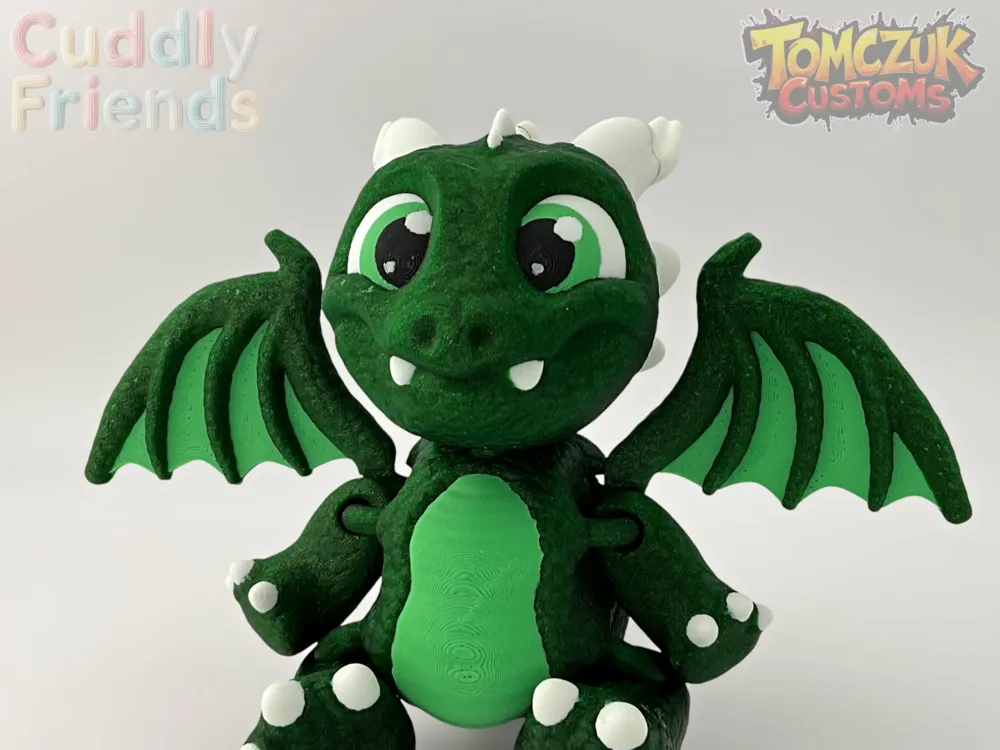 Cuddly Friends: Articulated Dragon by TomczukCustoms MakerWorld ...