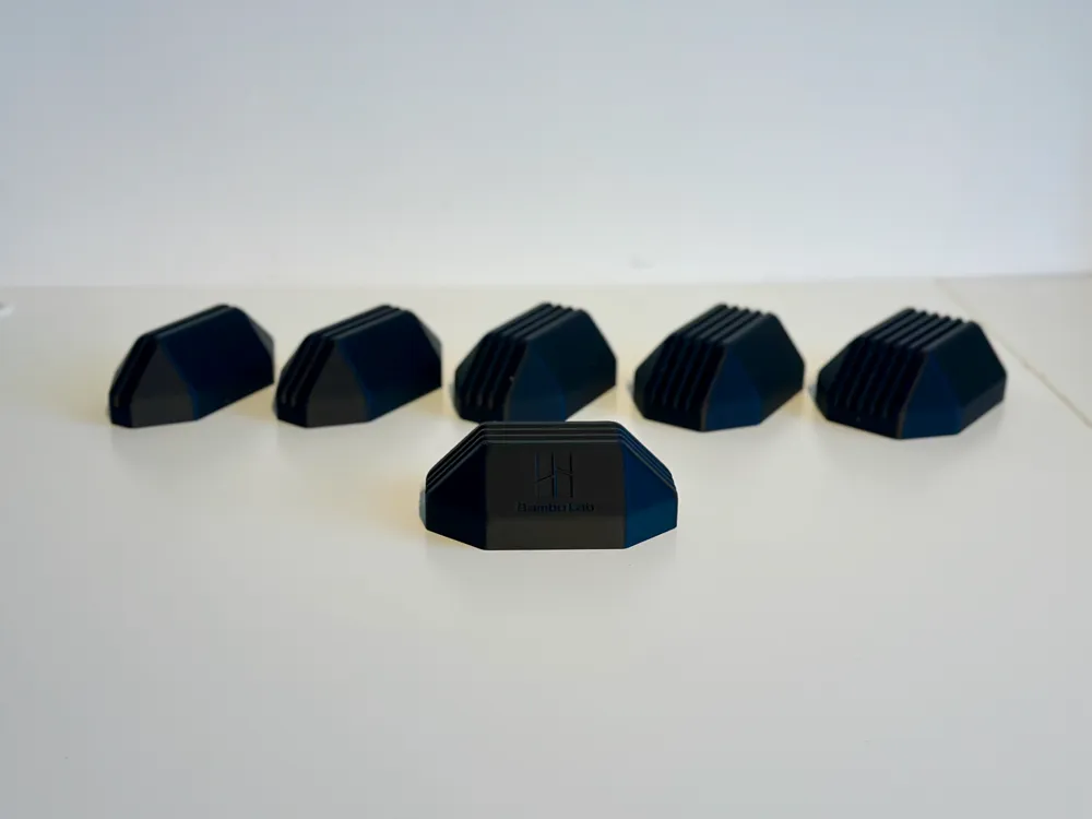 Build plate holder for 5 Bambu Lab build plates by Westeros Designs ...