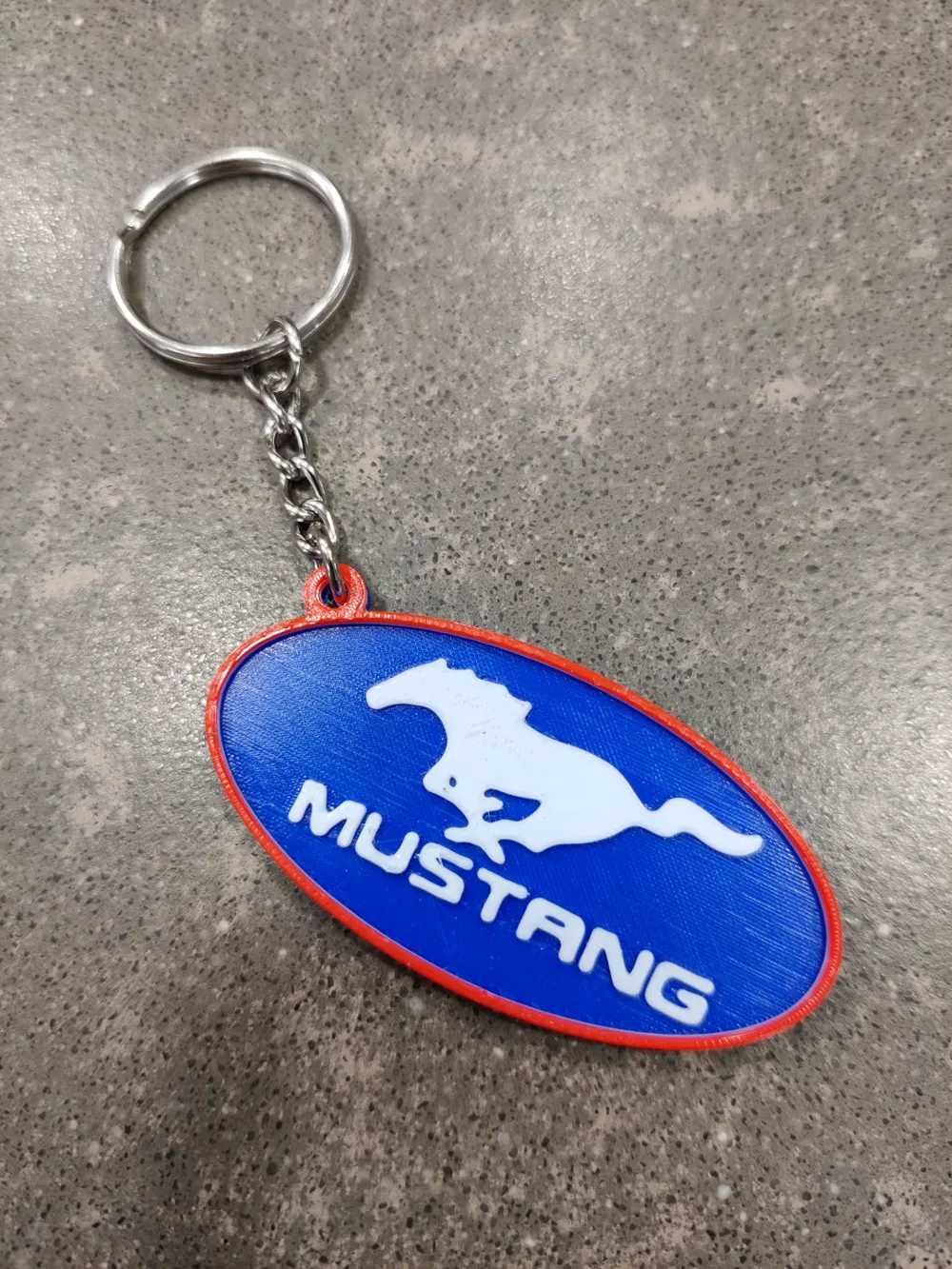 MUSTANG Keychain by Anlo3d - MakerWorld
