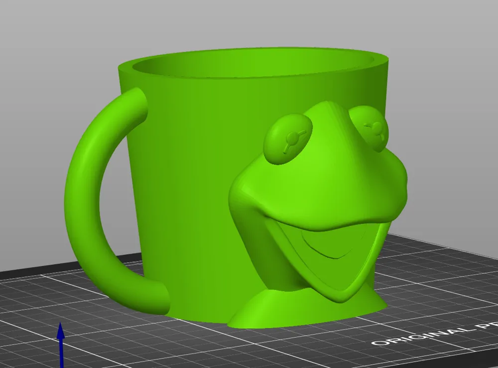 Kermit cup by 3D servis - MakerWorld