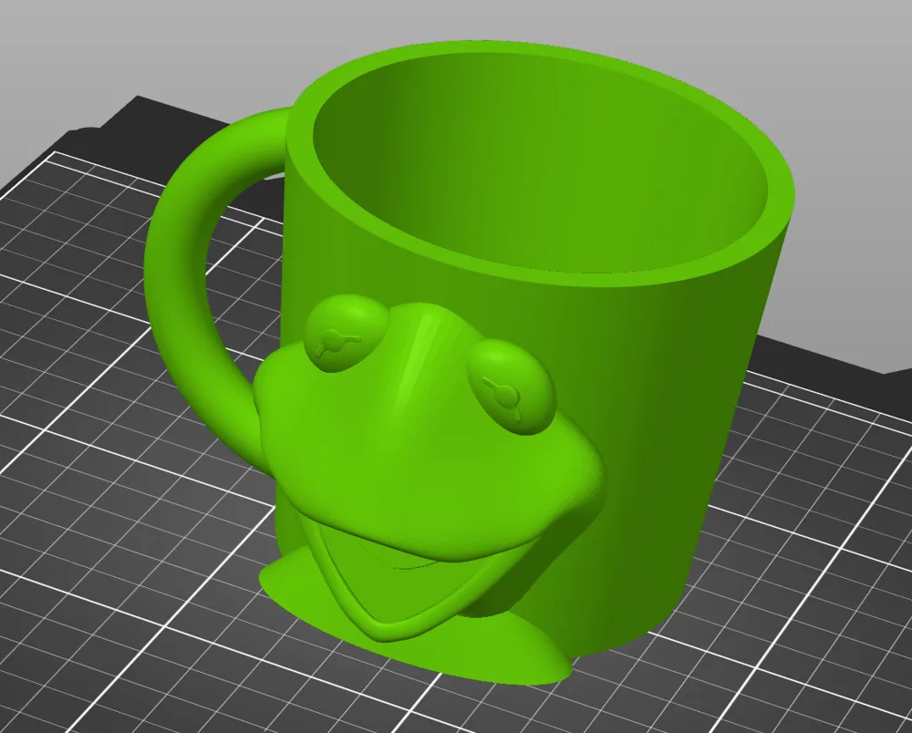 Kermit cup by 3D servis - MakerWorld