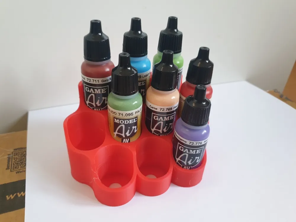 Vallejo Airbrush Stand, multiple sices by Ambossa3D - MakerWorld