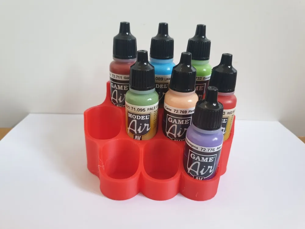 Vallejo Airbrush Stand, multiple sices by Ambossa3D - MakerWorld