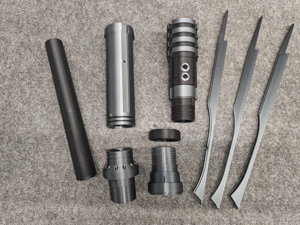 Modular core Lightsabers V1 - Revan(Jedi) (MCL-V1) - Free 3D Print ...