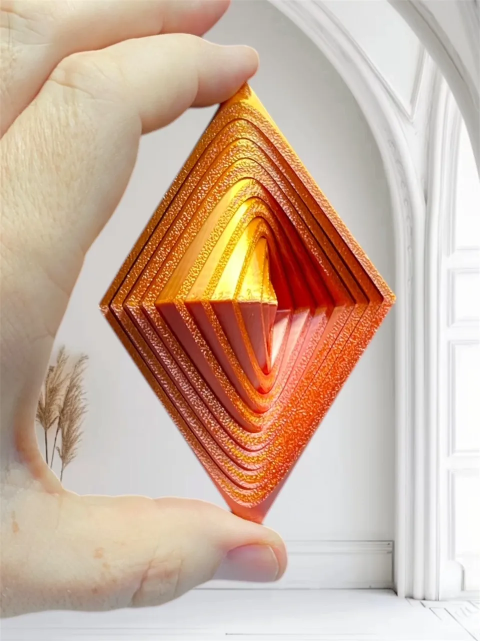 10 Layer Diamond Fidget with Stand by Jim Larsen MakerWorld: Download ...