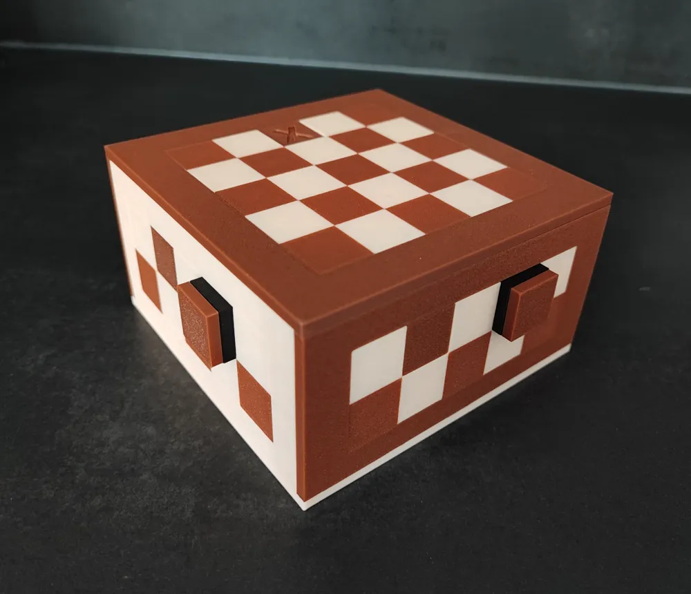 Chess Puzzle Box (30 Steps to Solve) - Free 3D Print Model - MakerWorld