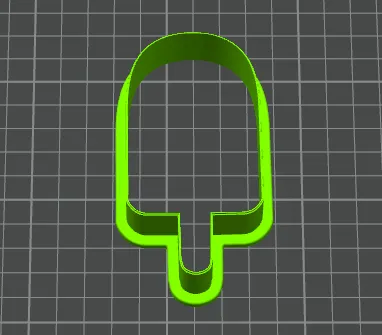 Popsicle Cookie Cutter - Free 3D Print Model - MakerWorld