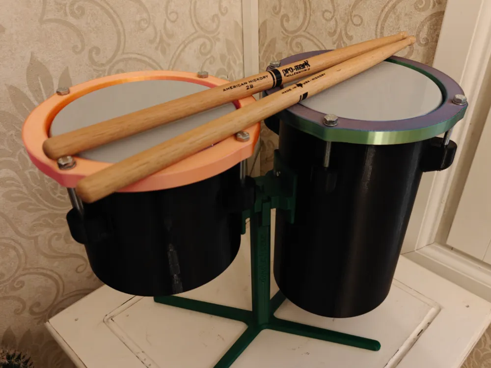 6" Octobans high pitch set. (6", 7", 8.5", 10") by Starbreaker - MakerWorld