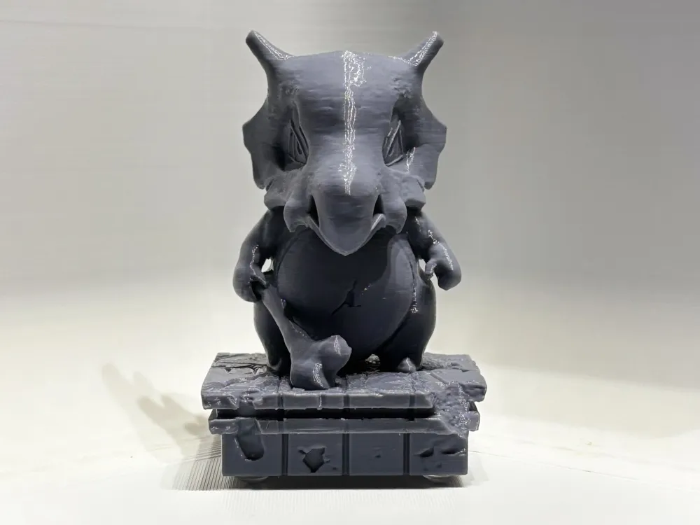 Pokemon Cubone Memorial - Free 3D Print Model - MakerWorld
