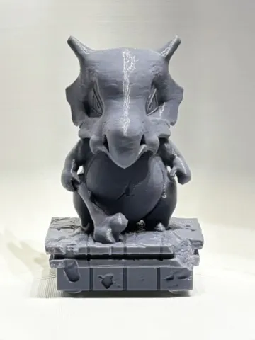Pokemon Cubone Memorial - Free 3D Print Model - MakerWorld