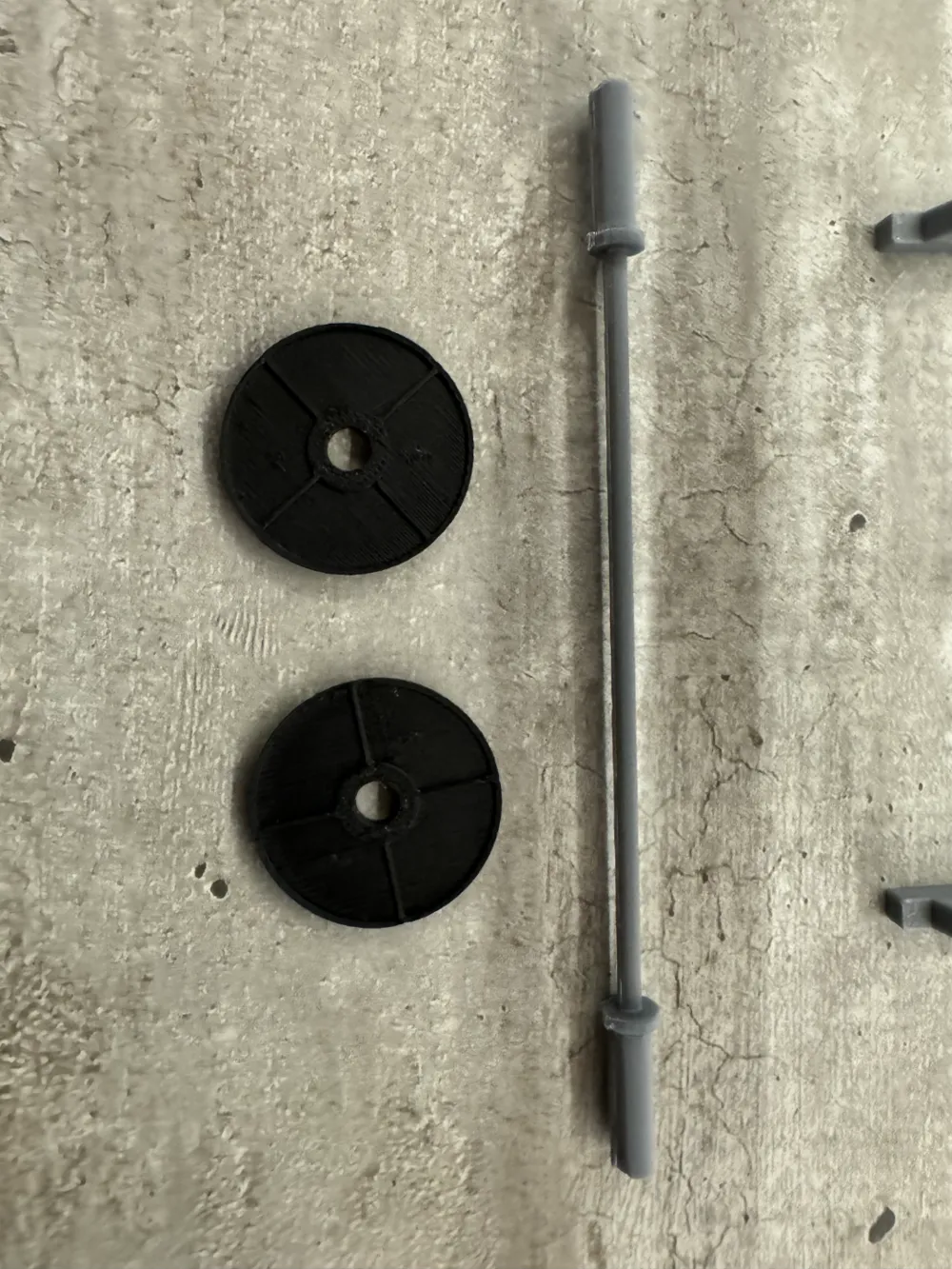 Bodybuilding Barbell Pen Holder by 19Maury85 - MakerWorld