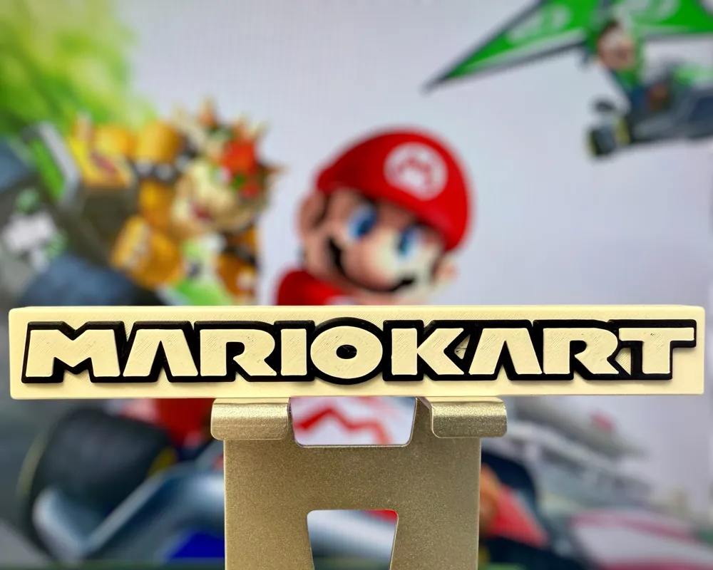 Mario Kart-inspired Display Stand by GoronenDruck MakerWorld: Download ...