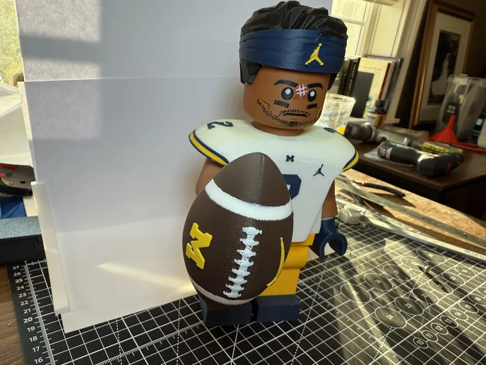 Michigan Wolverine Football Player - Blake Corum by rysock MakerWorld ...