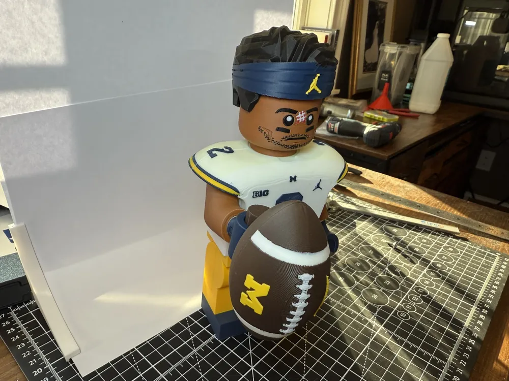 Michigan Wolverine Football Player - Blake Corum by rysock MakerWorld ...