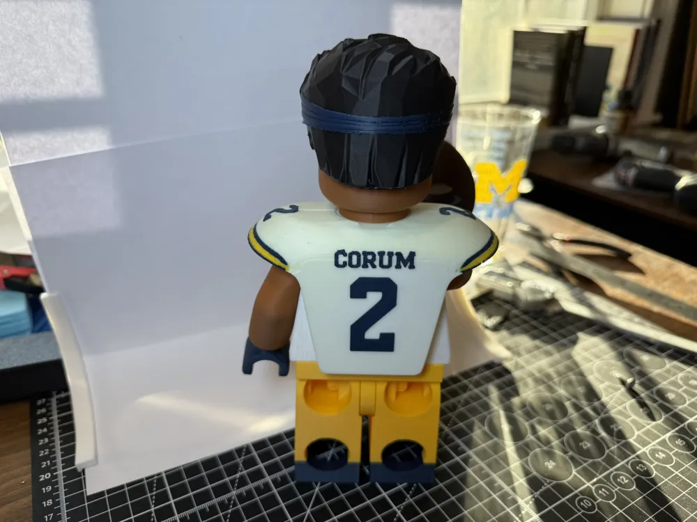 Michigan Wolverine Football Player - Blake Corum by rysock MakerWorld ...
