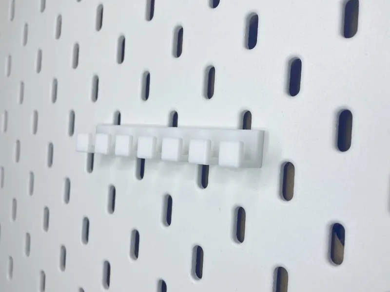 IKEA SKADIS pegboard cable organizer by 巨匠造物3D.家居用品MakerWorld: Download ...