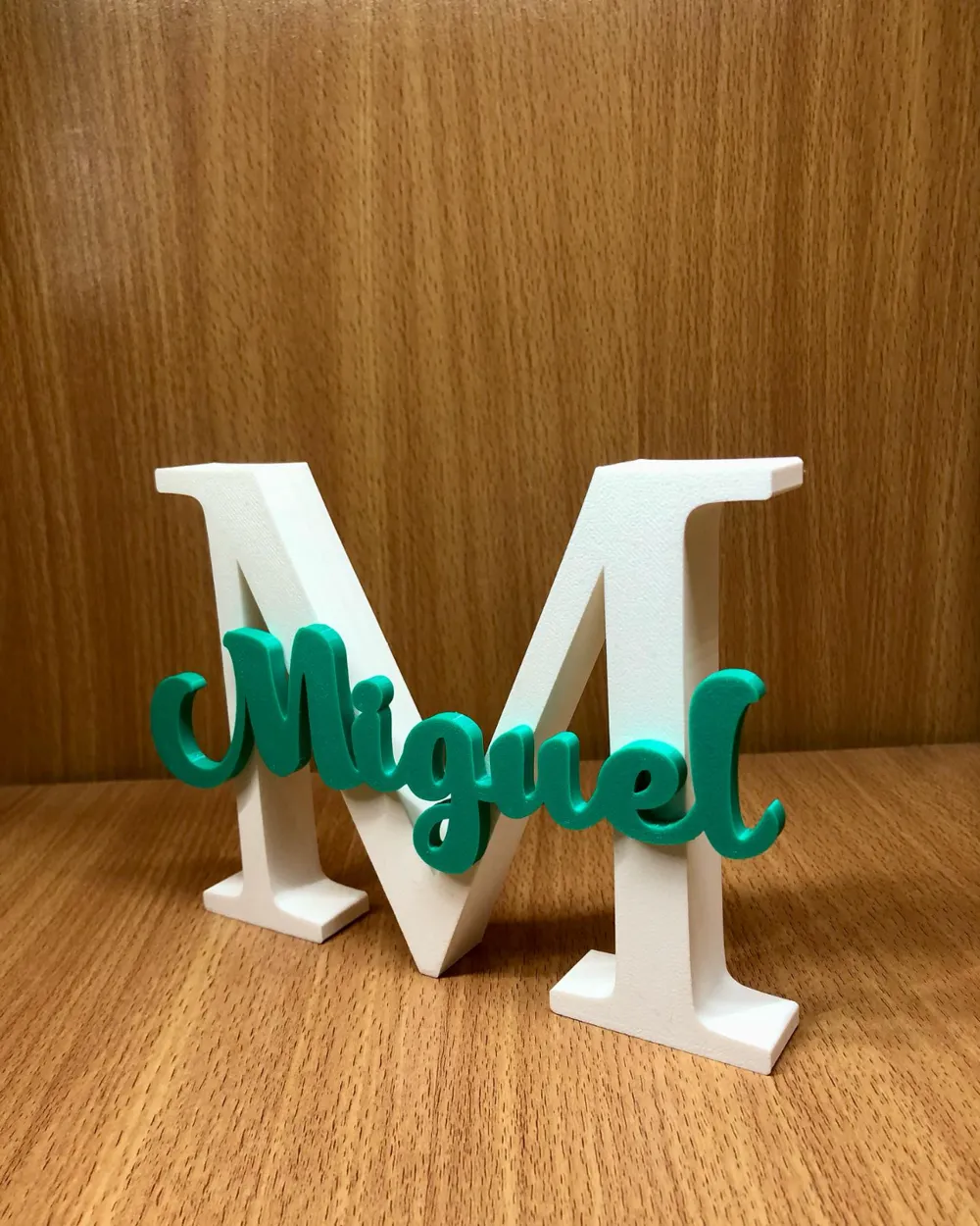 Letter M and name Miguel by Magic Studio 3D - MakerWorld