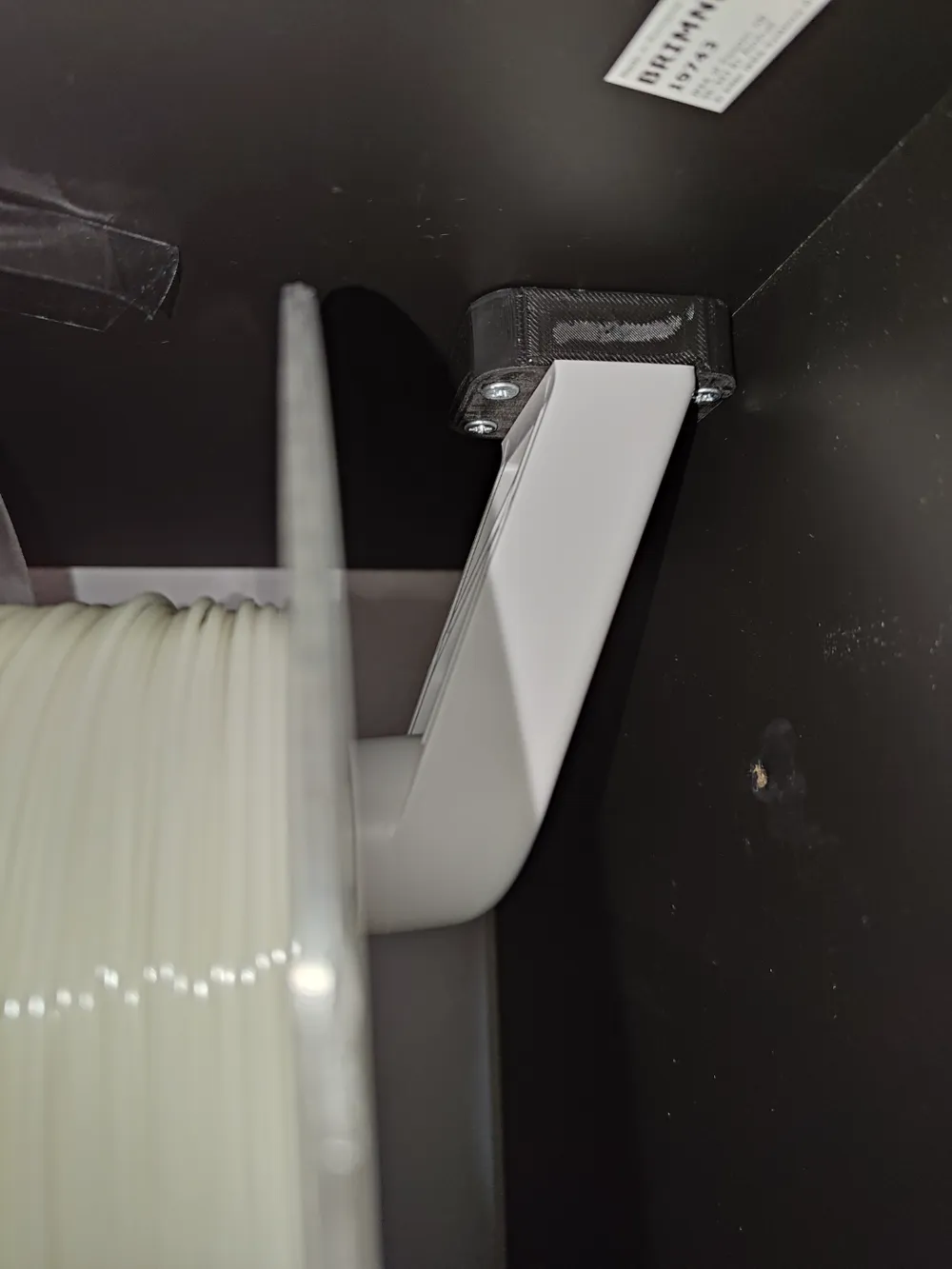 Bambu A1 Mini Spool Holder Wall/Ceiling Mount by Pimmm89 - MakerWorld