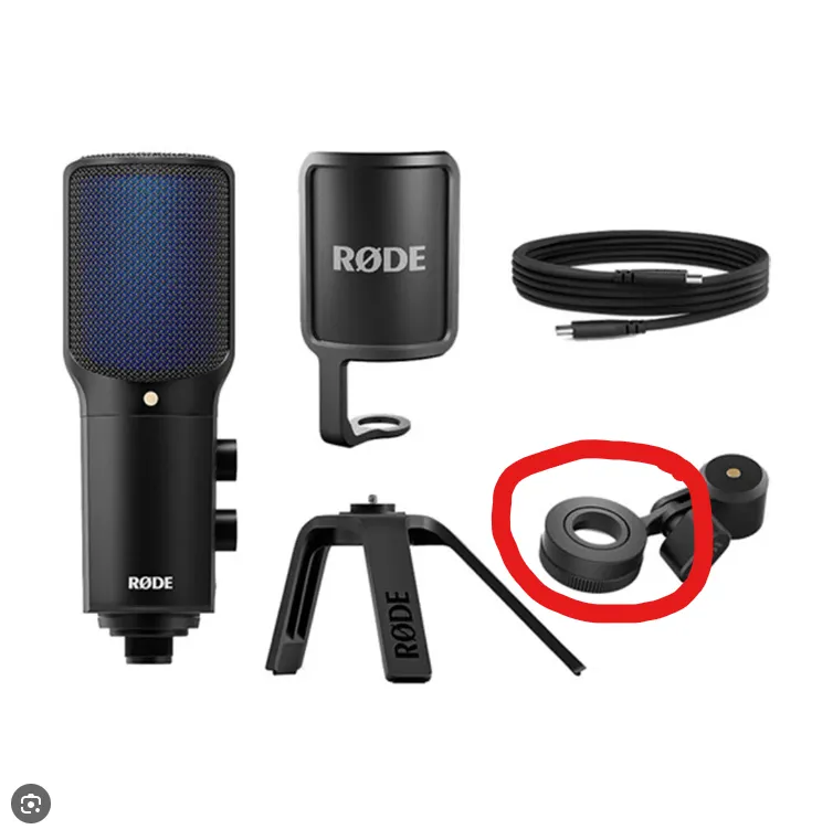 RODE NT-USB Mount - Free 3D Print Model - MakerWorld
