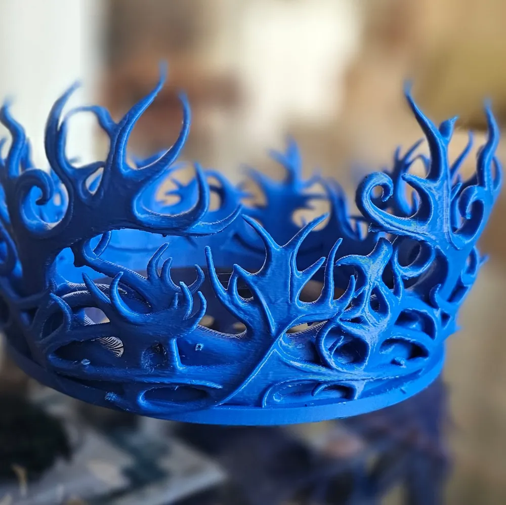Nature Design Crown - Free 3D Print Model - MakerWorld
