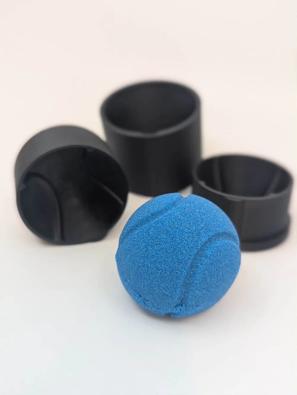 Sports Ball Bath Bomb Mold Set - Free 3D Print Model - MakerWorld